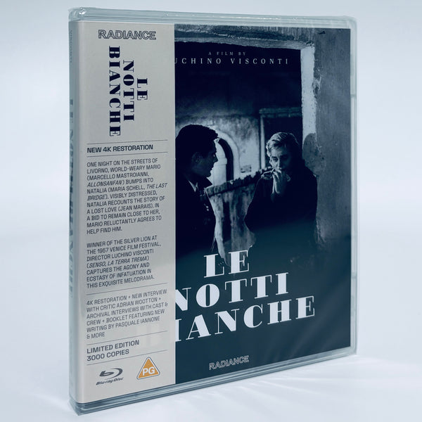 Le notti bianche Blu-ray White Nights 1957 Radiance Luchino Visconti ...