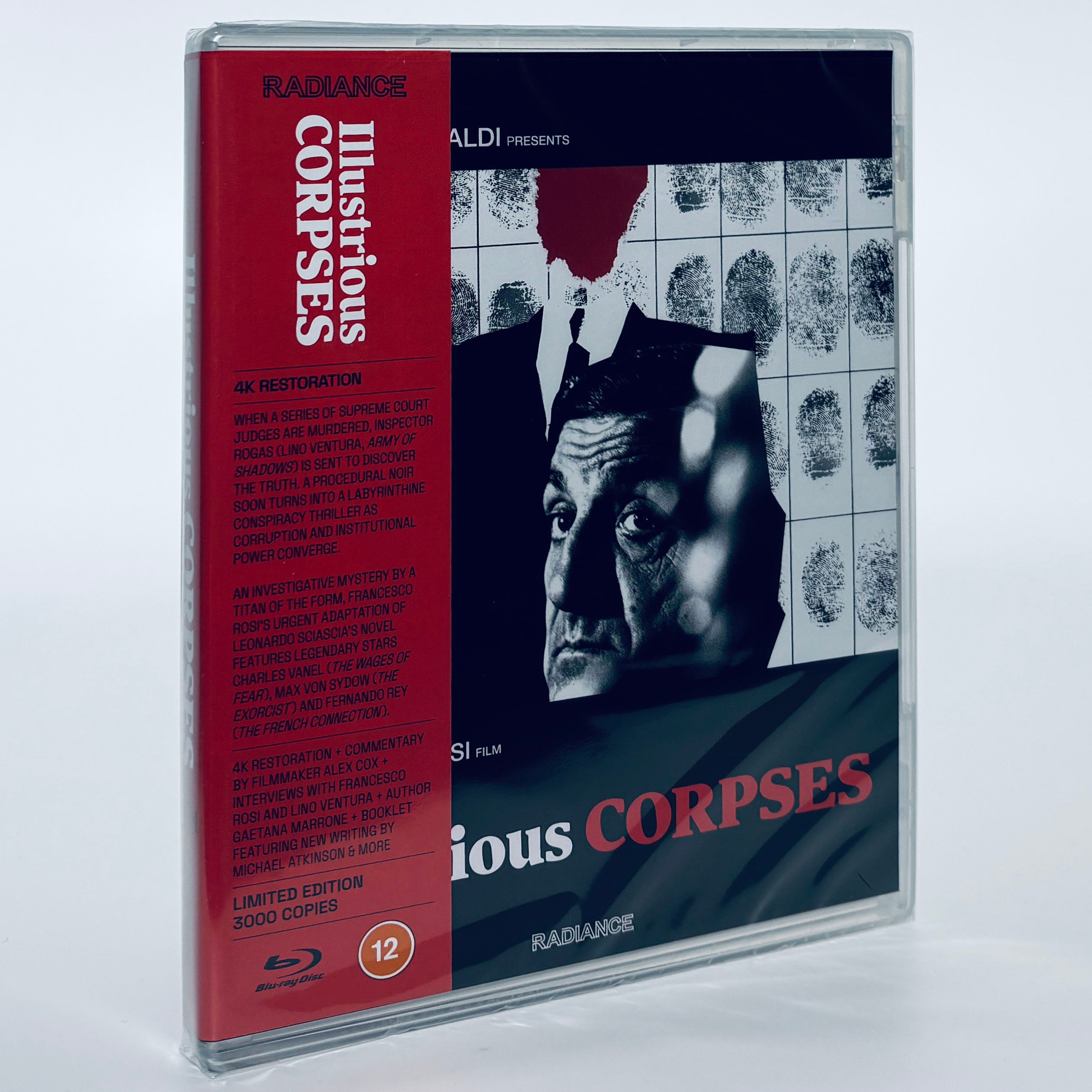 Illustrious Corpses Blu-ray 1976 Radiance Charles Vanel Max von Sydow ...