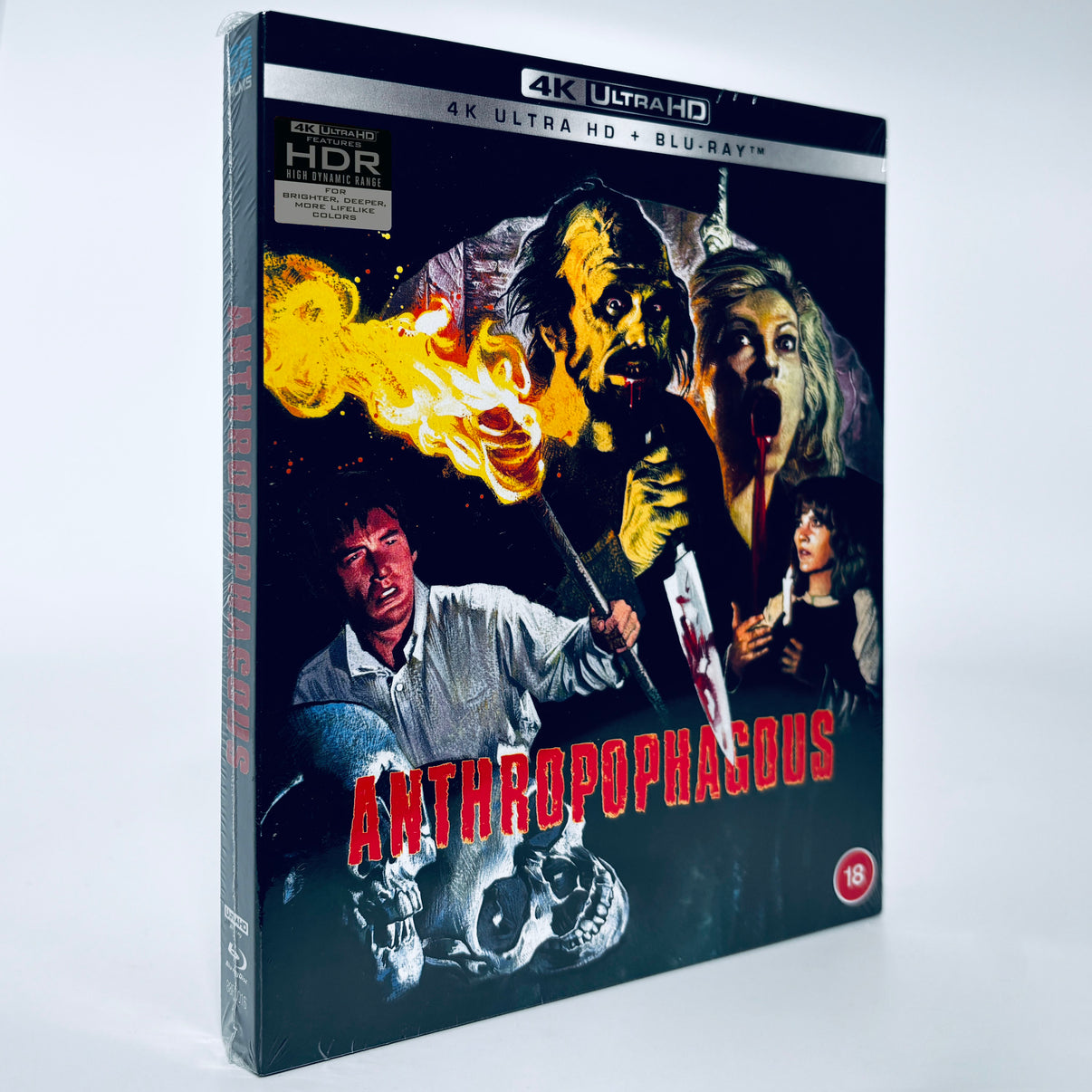 Anthropophagous Beast 4K UHD Blu-ray 1980 Savage Island Grim Reaper ...