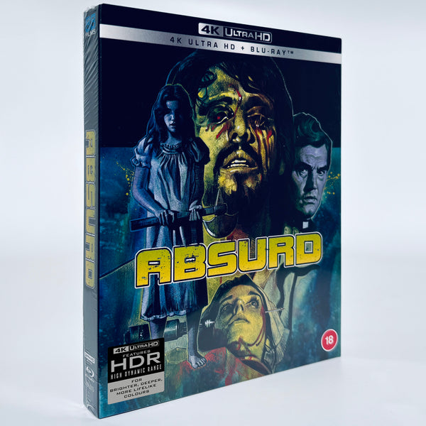 Absurd 4K UHD Blu-ray 1981 88 Films Ultra HD Horror Joe D'Amato Anthro ...