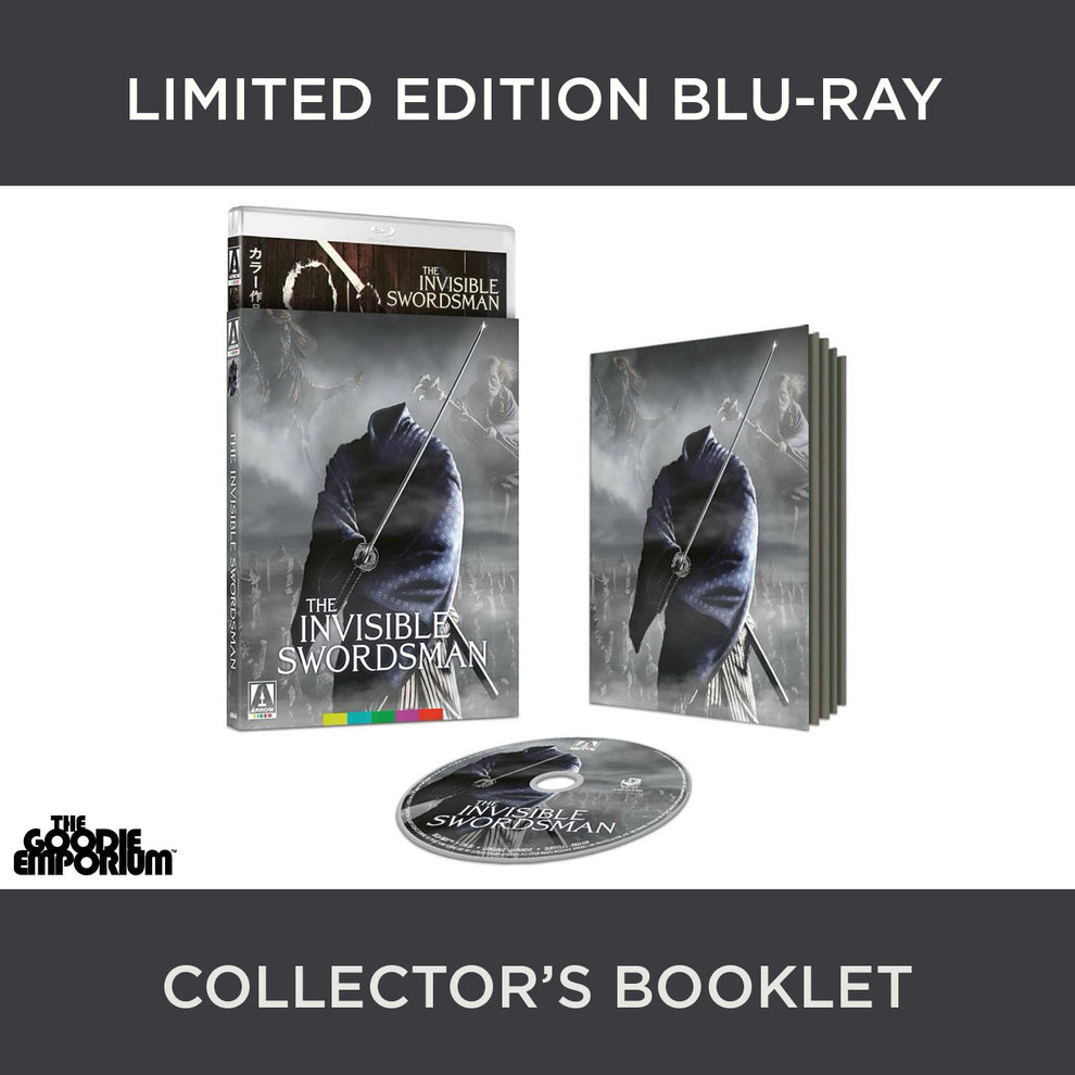 The Invisible Swordsman Blu-ray Limited Edition Region B Arrow Films 1 ...