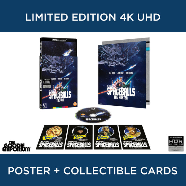 Spaceballs 4K Ultra HD Blu-ray 1987 Arrow Space Balls Mel Brooks ...