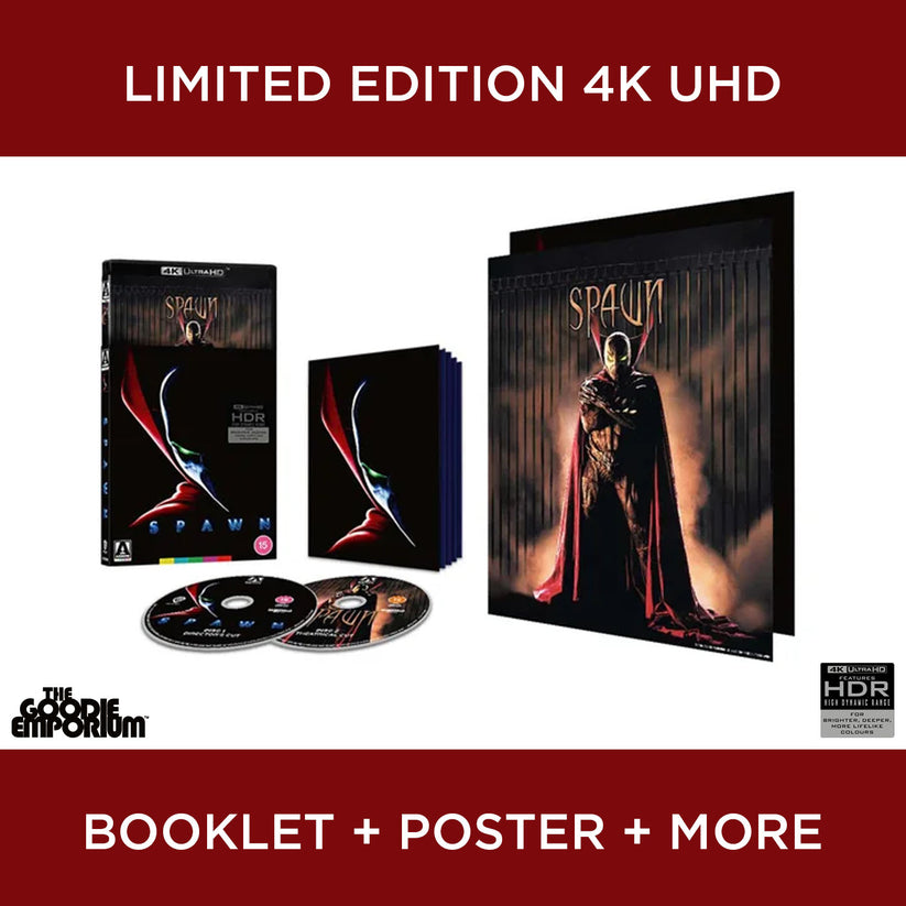 Spawn 1997 4K UHD Blu-ray Arrow Ultra HD Michael Jai White Todd McFarl – Goodie Emporium